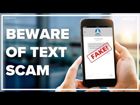 Beware of text scam