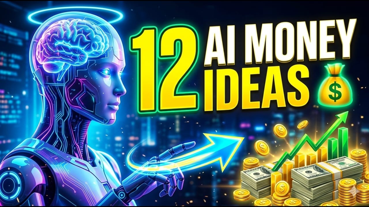 12 Ways to Make Money with AI (Beginner Guide 2026) 💰