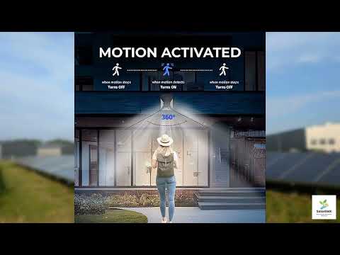 Review - Bell+Howell Bionic Spotlight Motion Sensor Outdoor Lights, 500 Lumens Solar Moti