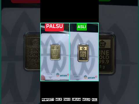 HATI-HATI ‼️ EMAS ANTAM PALSU ❌️❌️ CERTIEYE LOGAM MULIA DIPAKING ULANG ♻️ FAKE GOLD REPACKAGE #EMAS