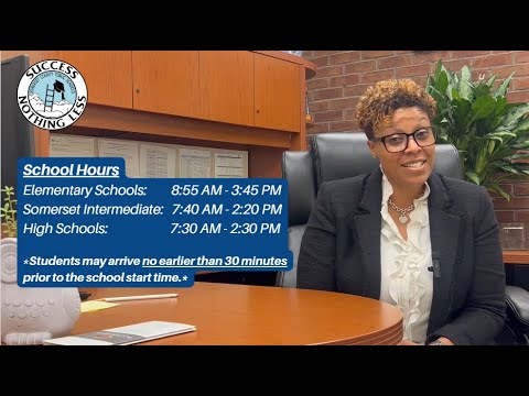 2024-2025 Back-to-School Message from Dr. Tasker-Mitchell, Superintendent of Schools