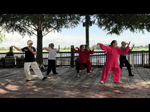 Tai Chi (Yang Style 32 Form) with HanQing Tai Chi in The Villages, Florida 19 June 2025.