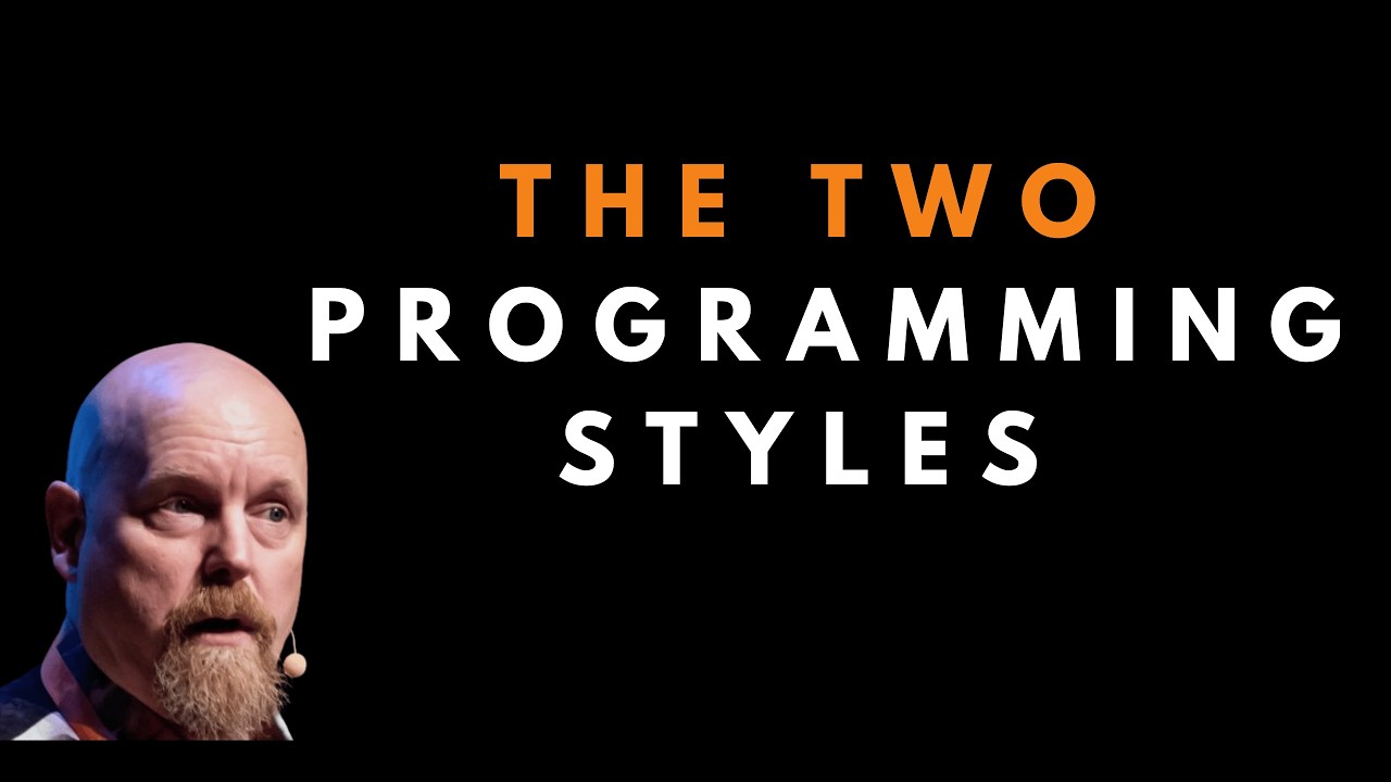 The two programming styles -  Kent Beck
