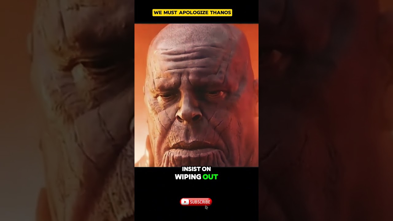 Thanos Was Right? The Truth Behind His Snap | Marvel Theory