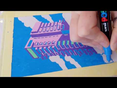 NEW ART SUPPLIES! - Testing Posca Pens