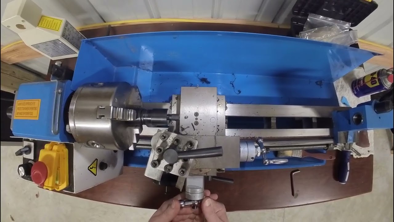 Vevor Mini Lathe Cutting Threads For Motorcycle Mirrors