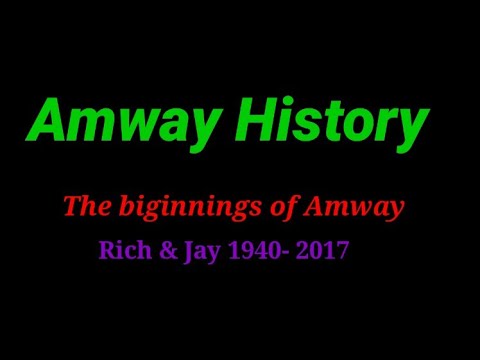 Amway 1959 to 60th Anniversary !!! History of Amway !!!