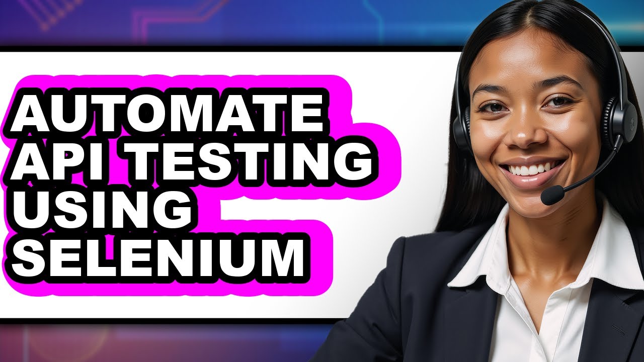 How to Automate Api Testing Using Selenium (easy Method)