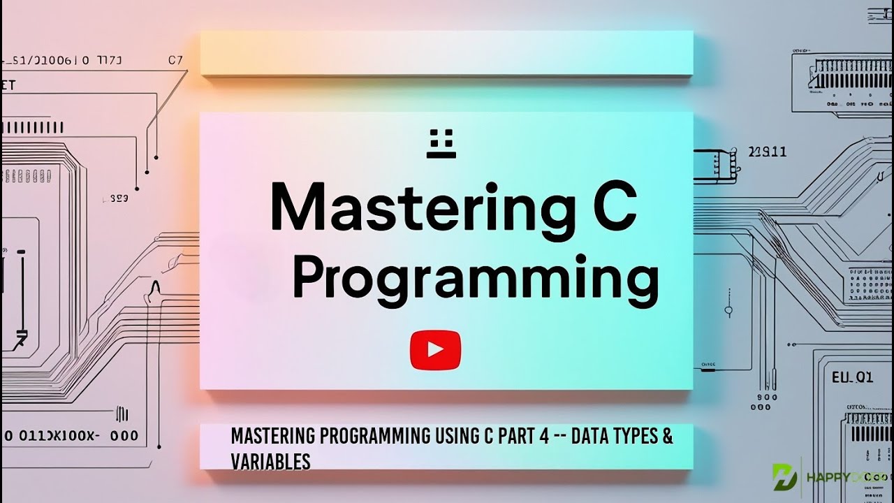 🕹️ Mastering Programming Using C Part 4 – Data Types & Variables ⚡