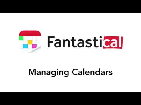 Fantastical - Managing Calendars