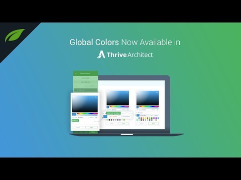 Discover a New Way of Customizing Your Pages with Global Colors