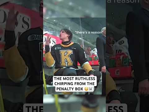 THE MOST RUTHLESS CHIRP IN THE PENALTY BOX ๐ณโ ๏ธ
