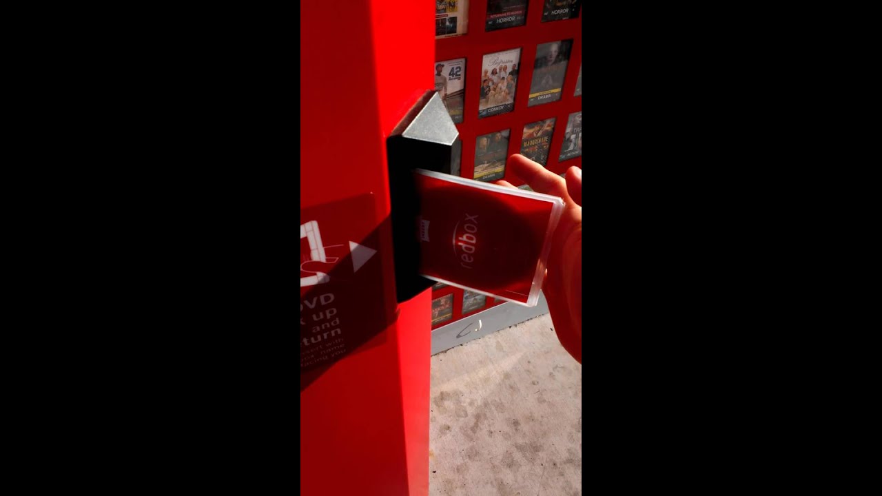 Redbox return tutorial