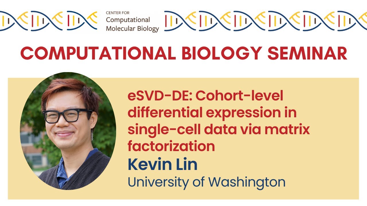 Computational Biology Seminar: Kevin Lin (Biostatistics, University of Washington) 12/4/24