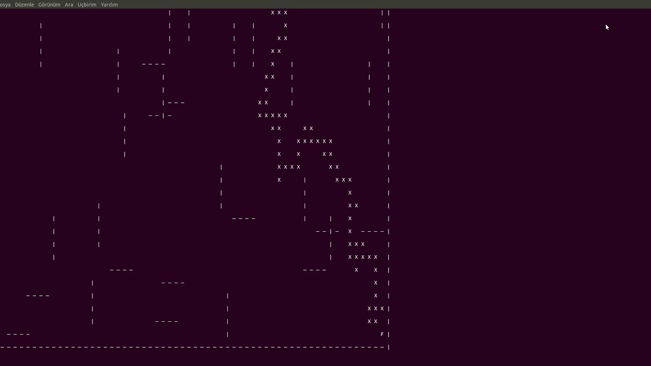 Escaping from maze using Genetic Algorithm