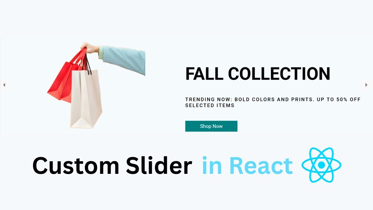 Build Custom React Slider from Scratch – No Libraries, Just React & CSS