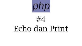 phpfuzziblog: Fungsi Echo Pada Php
