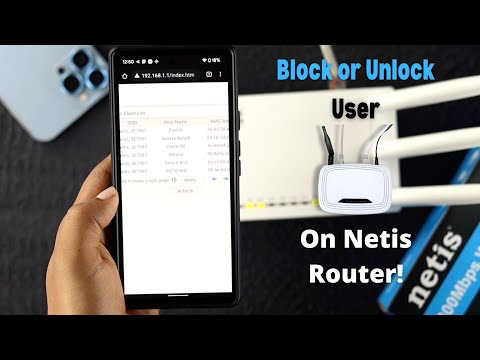 How to Netis Router Block User! [Block and Unblock]