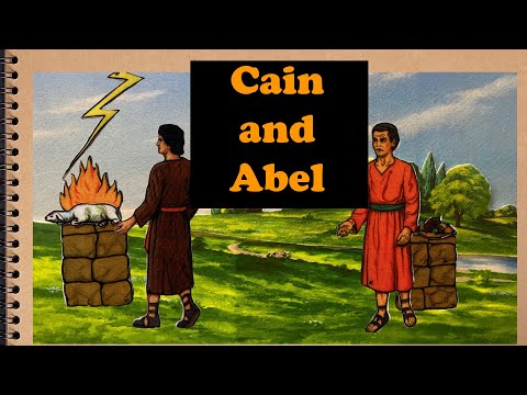 English. Lesson 5. Cain and Abel in Flannelgraph