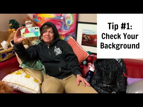 How to make a decent video of yourself