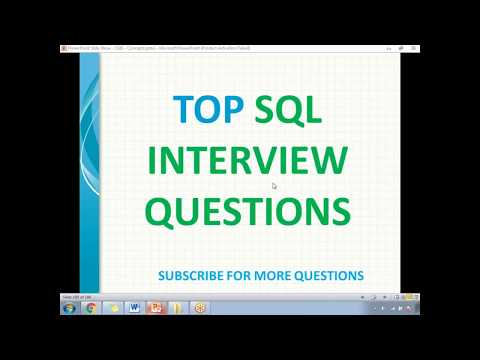 Learn Top SQL Interview Questions - Mind Luster