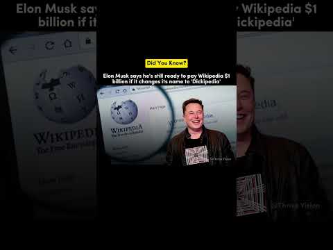 What If Wikipedia Accepts Musk’s Deal ? #shorts #success #instagram #facts