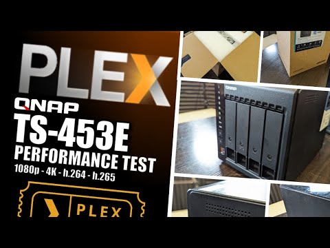 QNAP TS-453E NAS Plex 4K & 1080p HEVC Performance Tests