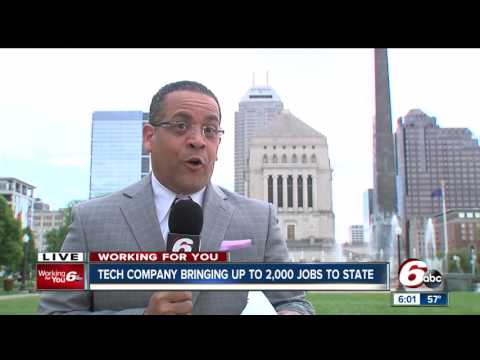 Tech company bringing up to 2,000 jobs to Indiana