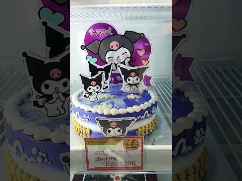 Kuromi My Melody Birthday Cake