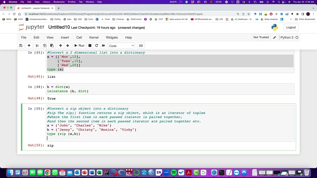 Python Dictionary - Part 3