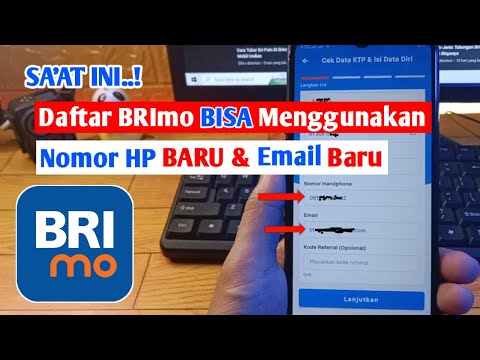 Cara Daftar Brimo Dengan Nomor Baru & Email Baru