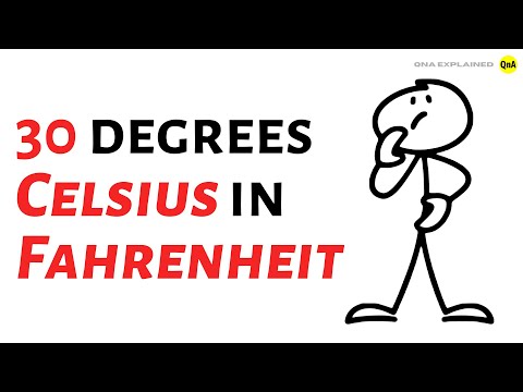 What is 30 degrees Celsius in Fahrenheit ? - QnA Explained