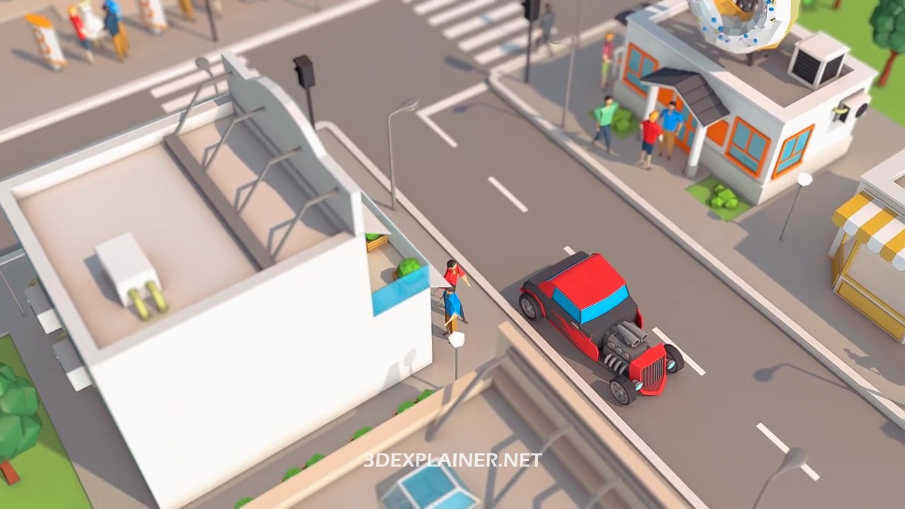 3D Explainer -  3D Animated explainer video for your business