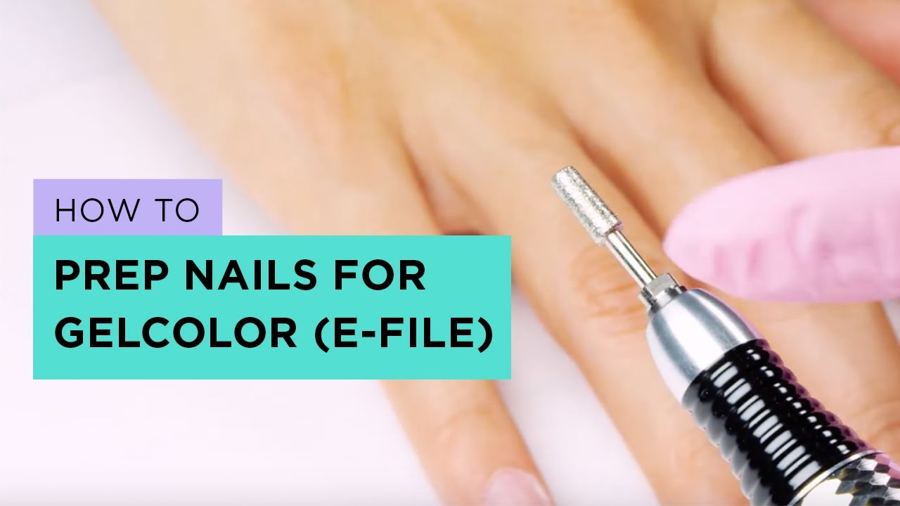OPI Gel Polish Manicure Prep Tutorial (e-File)