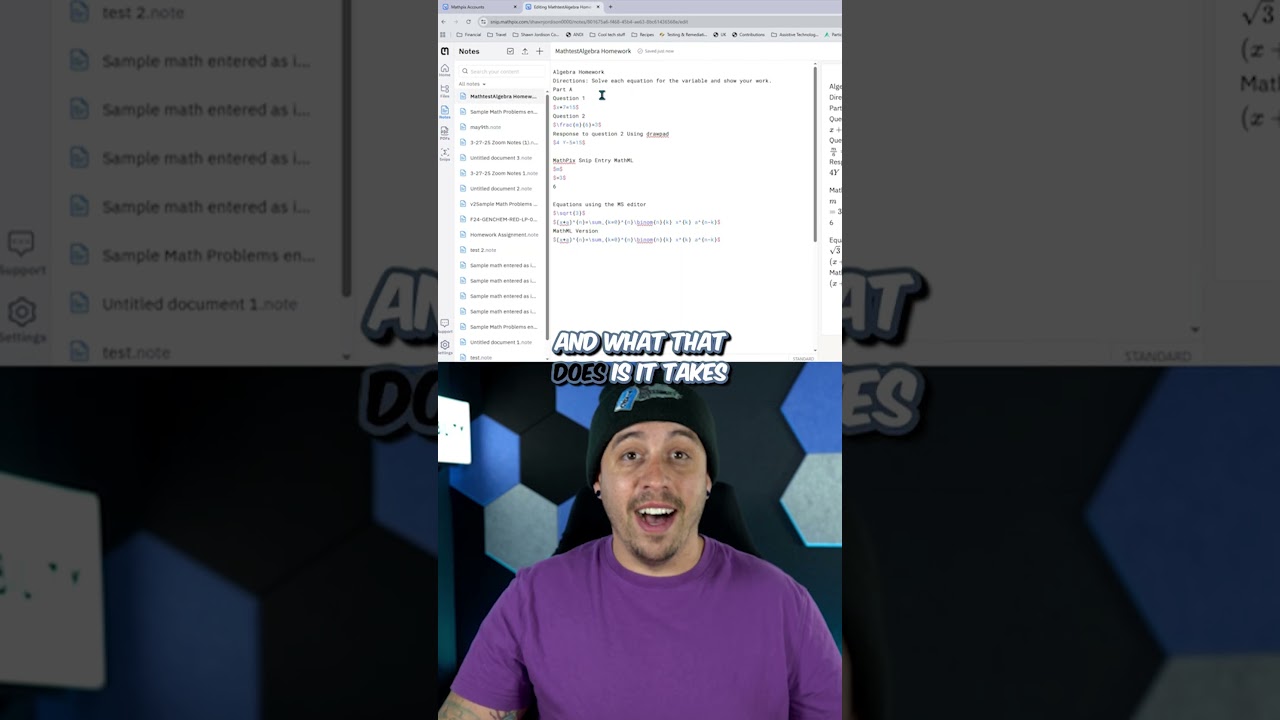 Convert PDFs to Word Using Mathpix | Quick Accessibility Tutorial