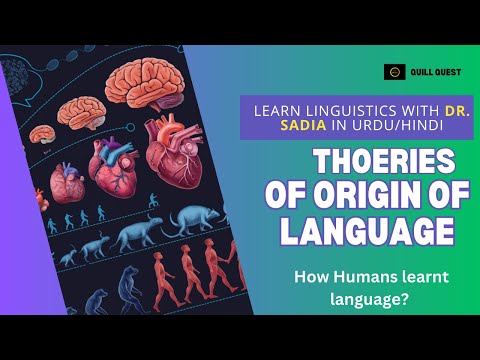 Theories of origin of language