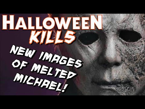 HALLOWEEN KILLS: New Images Of Melted Michael!