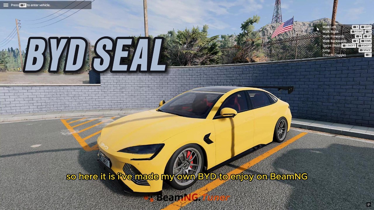 (PAID) 2022 BYD Seal Haibao mod BeamNGTuner Official upload 1.4 ...