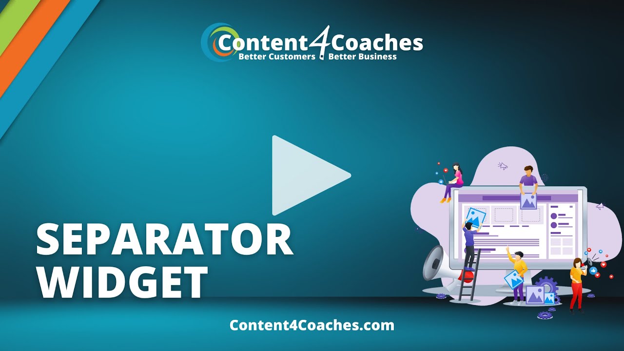 Using the Separator Widget