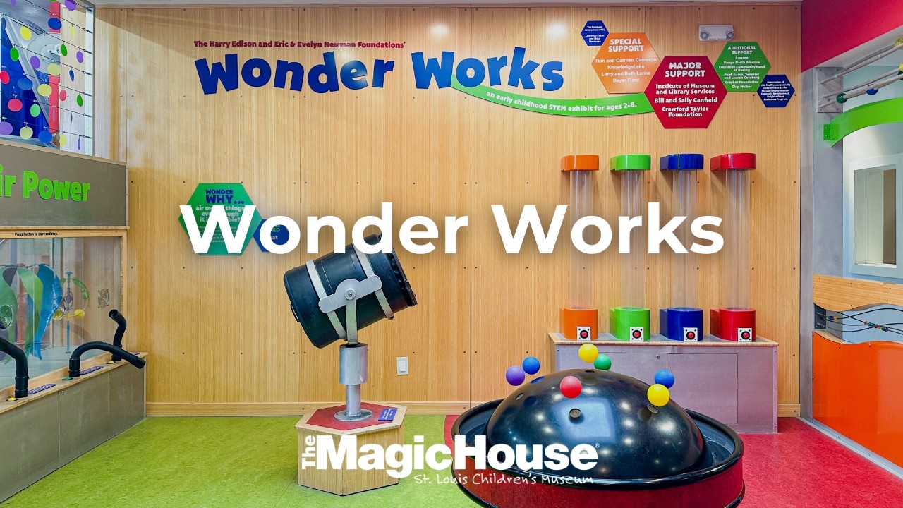 See inside Wonder Works exhibit at The Magic House: Full tour