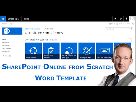 SharePoint Word Template