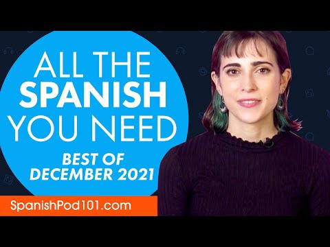 Your Monthly Dose of Spanish - Best of December 2021