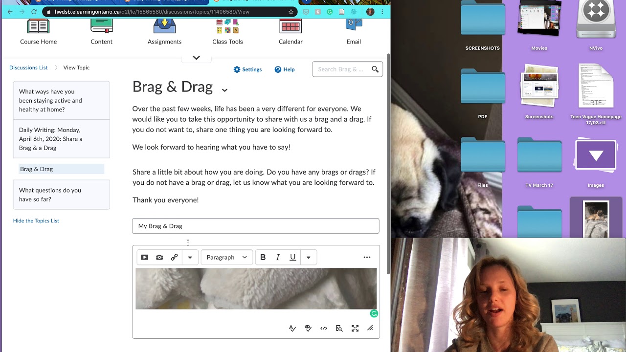 Adding Attachments to a Post