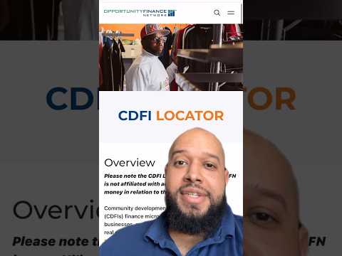 How To Get A Loan With Bad Credit (CDFI)