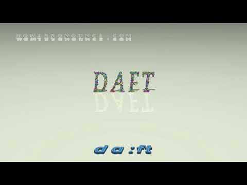 daft - pronunciation + Examples in sentences and phrases