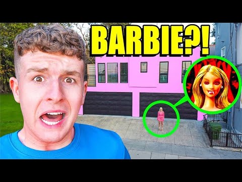 We found EVIL BARBIE at creepy Doll House...