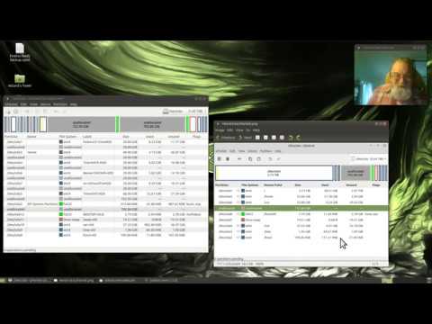 Resizing 2 Partitions in Linux Mint 19.2 with GParted