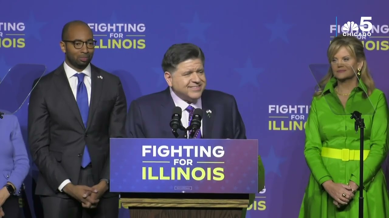 FULL: JB Pritzker delivers victory speech on Illinois primary election night