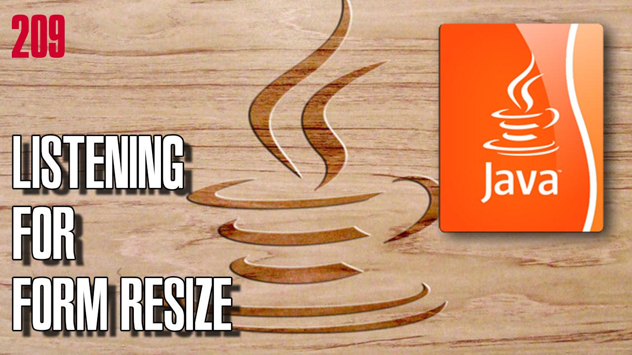 JAVA Resize window event - ComponentListener