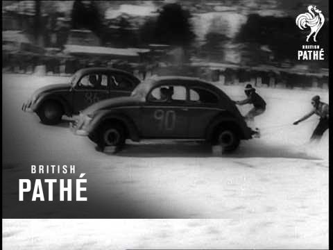 Motor Racers Use Ice Track (1959)